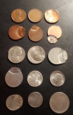 15 Piece Lot Of United States Error Coins. | eBay
