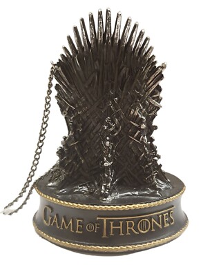 GOT Game of Thrones Lannister Iron Throne Chain Ornament~Kurt Adler 381 ...