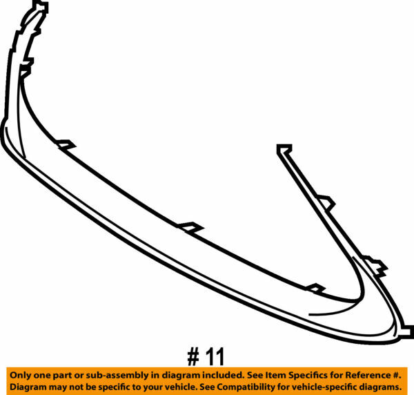 5312233020 Genuine Toyota Moulding Radiator 53122-33020 for sale online ...