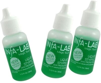 Infa-Lab Magic Touch Liquid Styptic Nails Stop Bleeding Skin Sanitizer ...