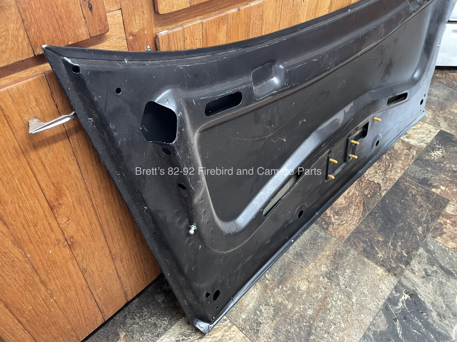 1987-1992 Camaro Firebird Trans Am Convertible Rear Deck Trunk Lid ...