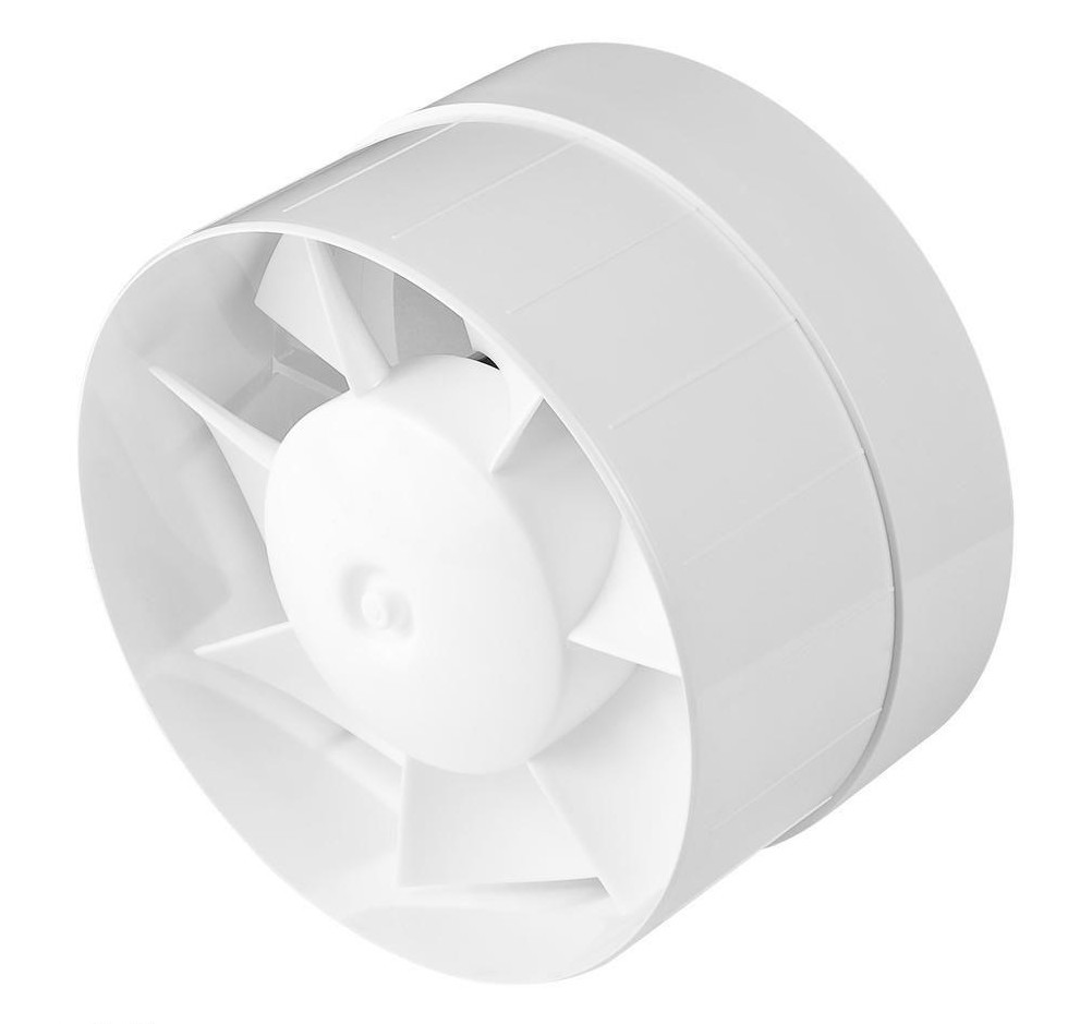 Inline Bathroom Extractor Fan 150mm Grow Room Tenant Duct Tube ...