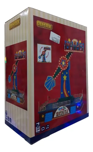 LEMAX VILLAGE COLLECTION 54918 The Shooting Star Carnival Ride Brand ...