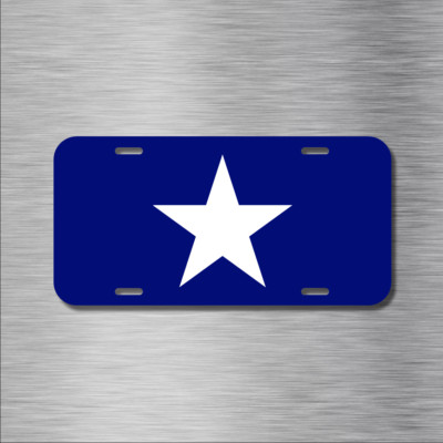 Bonnie Blue Flag Vehicle License Plate Auto Car Star United States USA ...