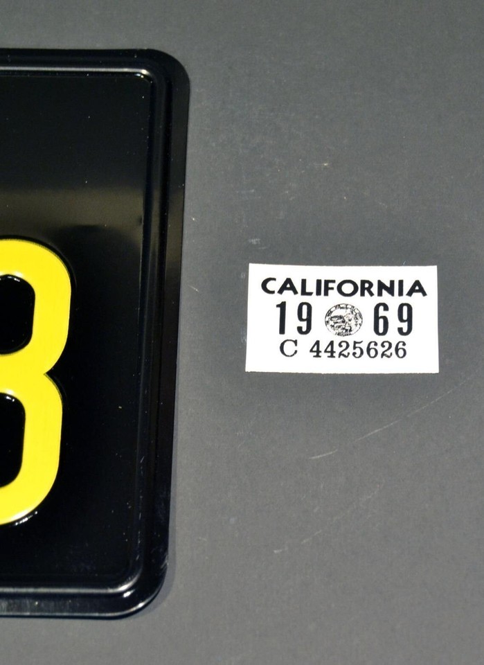 Bullitt | RDR 838 | Metal Stamped License Plate 1968 Dodge Charger | eBay