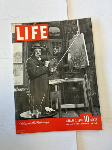 LIFE MAGAZINE JANUARY 7, 1946 WINSTON CHURCHILL VINTAGE ADS EXCELLENT ...