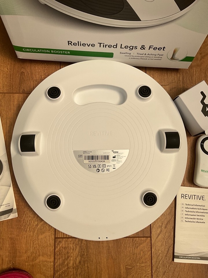 Revitive ProHealth Circulation Booster Model 5572AQ for Legs and Feet ...