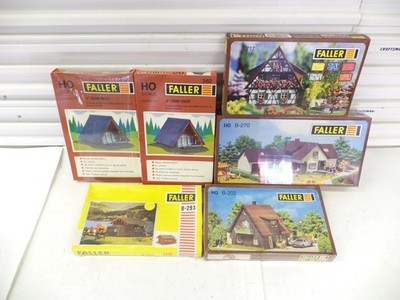 Faller Ho Building kits, lot of 6, (ts) | eBay