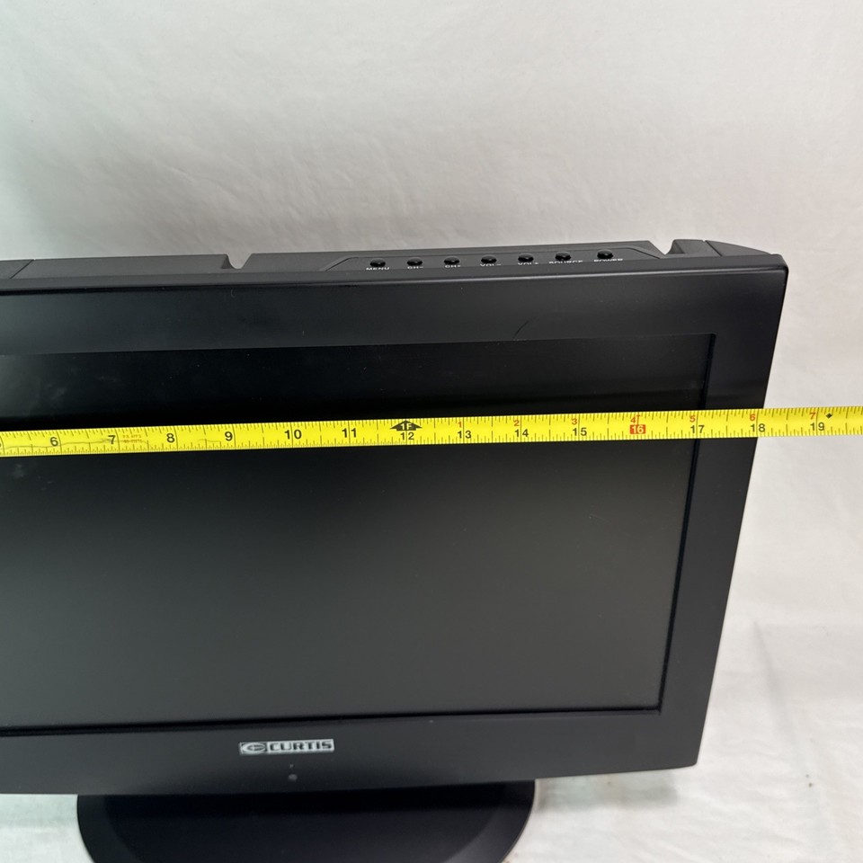 Curtis LCD 1906A Retro Gaming Monitor + Power Supply Fully Tested 18 In ...