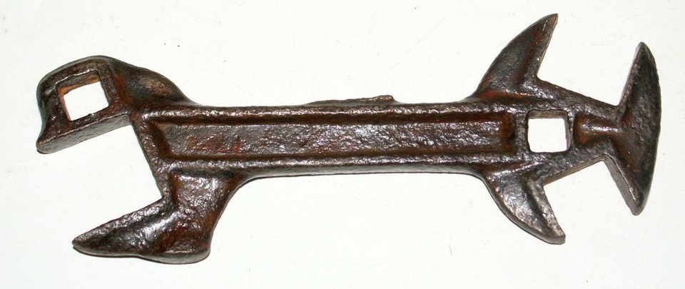 Old Vintage YORK PA Farm Implement Wrench Tool Hench Dromgold Keystone ...