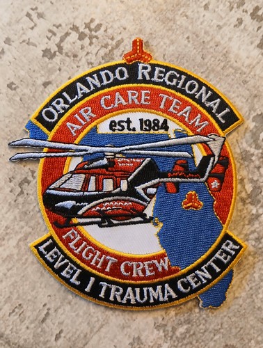 Florida - Orlando Air Care Flight Crew Helicopter Trauma Medical Team ...