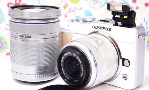 Olympus PEN E-PL1 White Mirrorless Camera Compact Auto Transfer Used | eBay