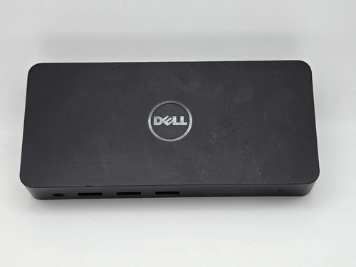 Dell D3100 USB 3.0 Ultra HD/4K Triple Display Docking Station - Black ...