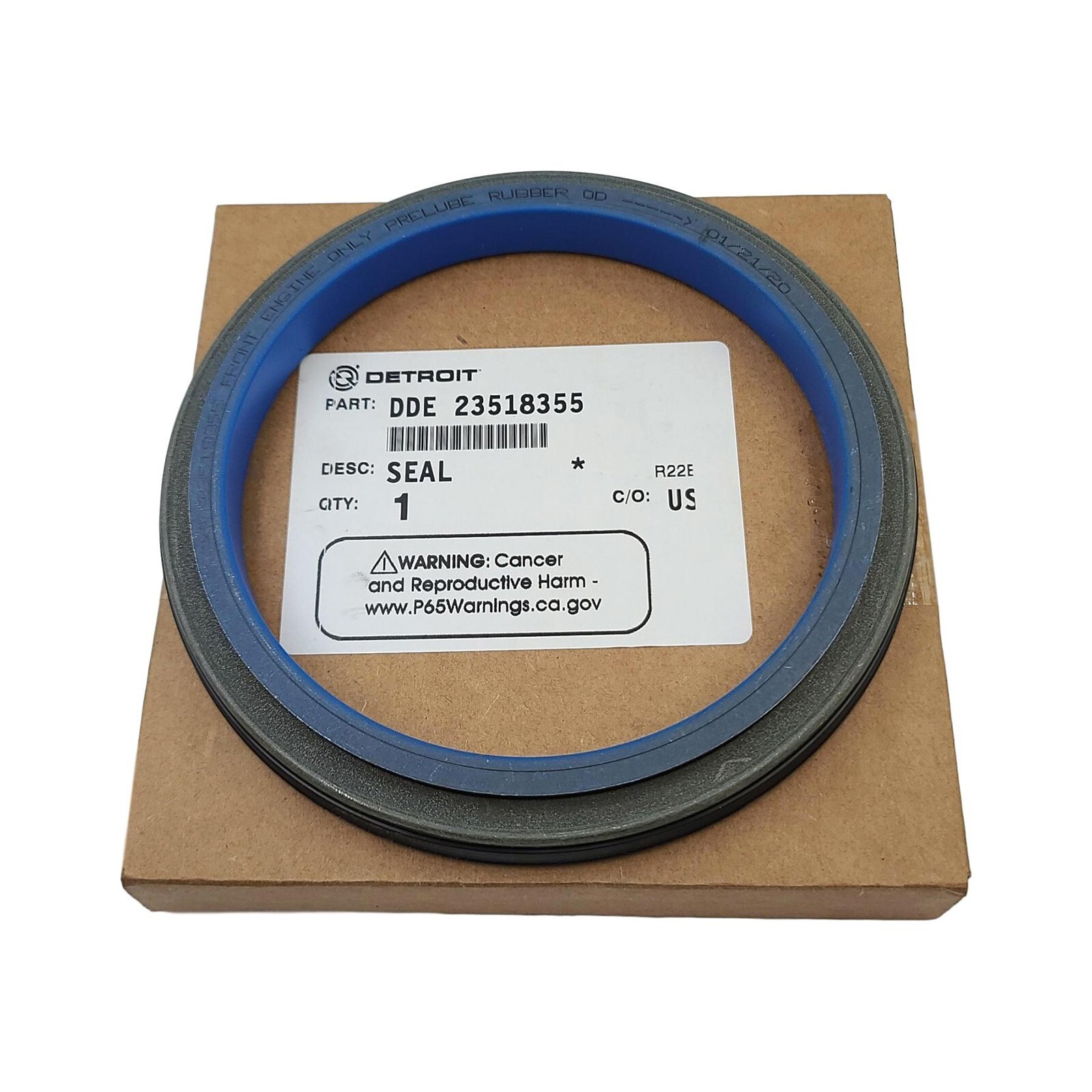 OEM DETROIT DDE 23518355 SEAL - CRANKSHAFT, FRONT | eBay