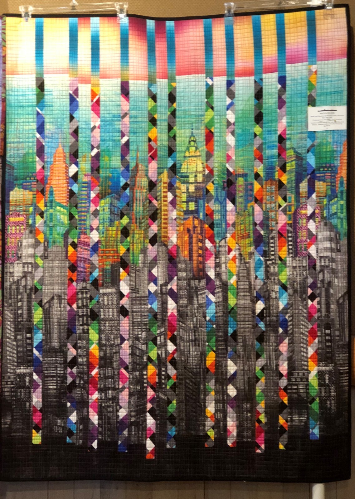 Double Vision Quilt Pattern, Turn Any Panel Into Wall Art Or A Modern ...