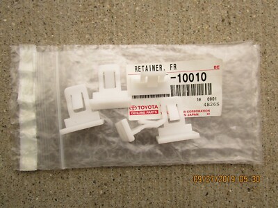 TOYOTA OUTSIDE MOULDING SPOILER MUDGUARD RETAINER CLIP QTY = 5 NEW | eBay