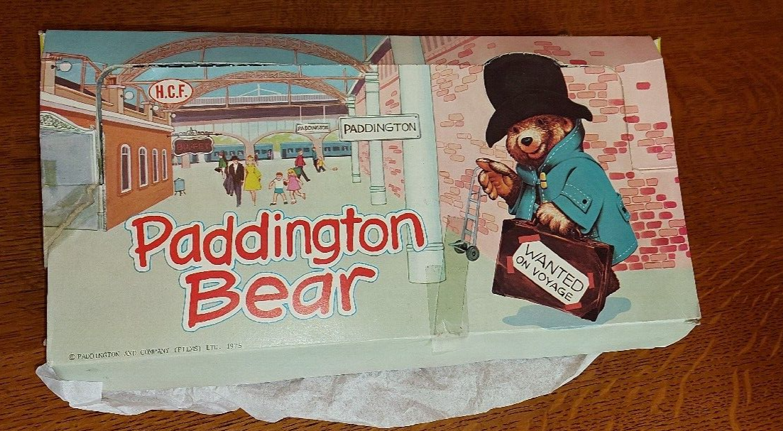 25 Vintage Mini Flocked Paddington Bears Orig. Box Hong Kong 1975 ...
