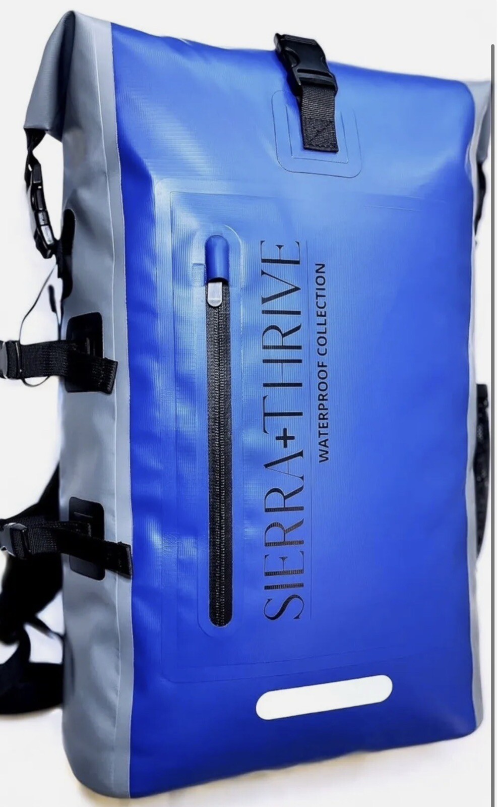 Sierra+Thrive Waterproof Backpack: Blue/Grey 25L Floating Dry Bag | eBay
