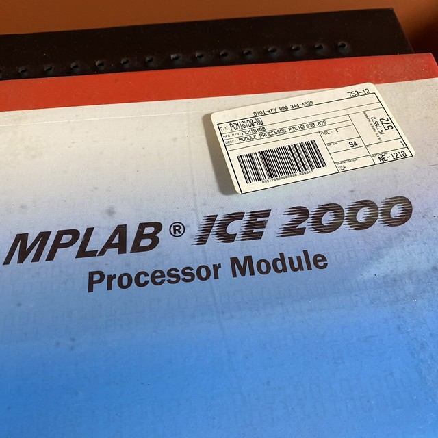 Microchip MPLAB Ice 2000 With Processor Modules for sale online | eBay