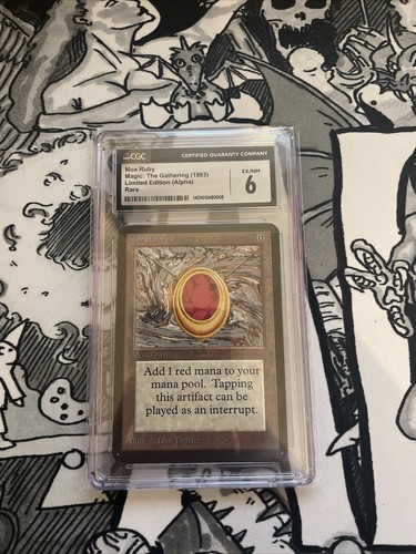 Mox Ruby - CGC 6 - Alpha - Magic: The Gathering (MTG) | eBay