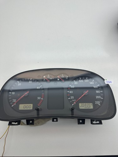 358354 km Volkswagen golf mk4 speedometer cluster 1035100002 1j0919861b ...