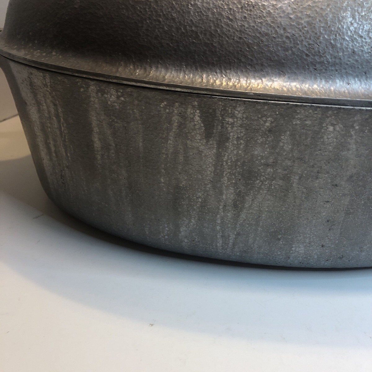 Vintage Club Aluminum Cookware Hammercraft Oval Dutch Oven