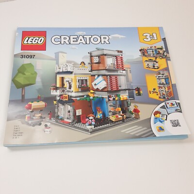 Lego 31097 Instruction Manual Only for Townhouse Pet Shop & Café ...