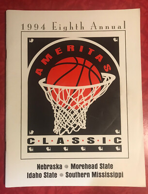 1994 NEBRASKA HUSKERS AMERITAS CLASSIC BASKETBALL PROGRAM | eBay