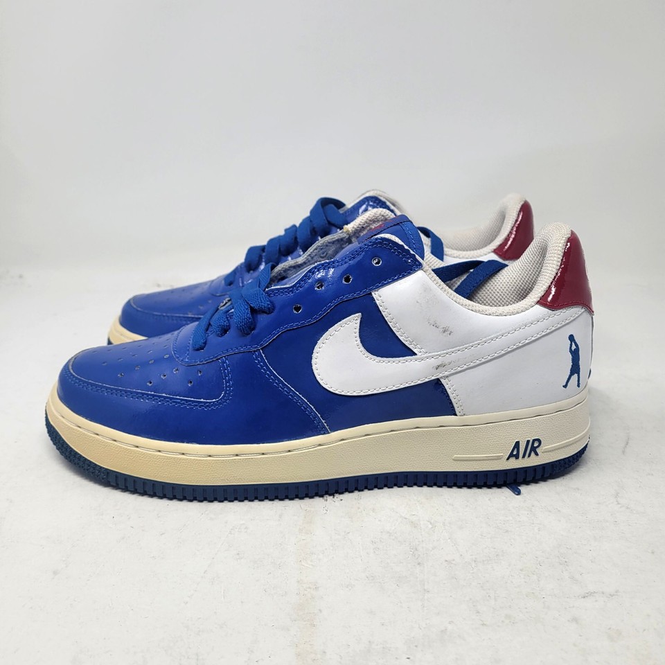 Nike Air Force 1 One Low Sheed Blue Red White 306347-411 US 8 AF1 2006 ...