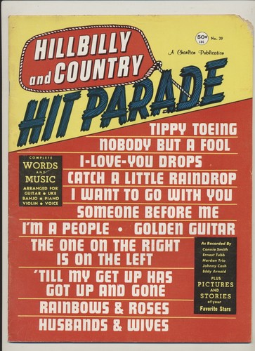 Hillbilly and Cowboy Hit Parade Magazine Vol. 13 # 39 Fall 1966 Porter ...
