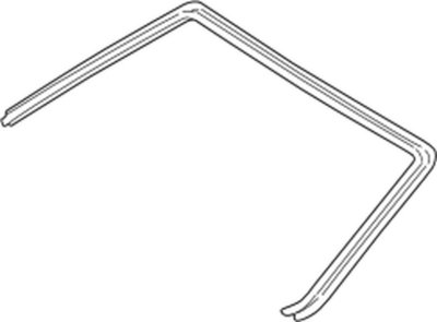 75533-52010 Toyota Moulding, windshield, outside 7553352010, New ...