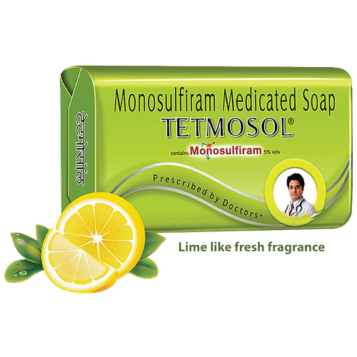 Tetmosol Monosulfiram Medicated Soap Bar For All Skin Types 100gm ...