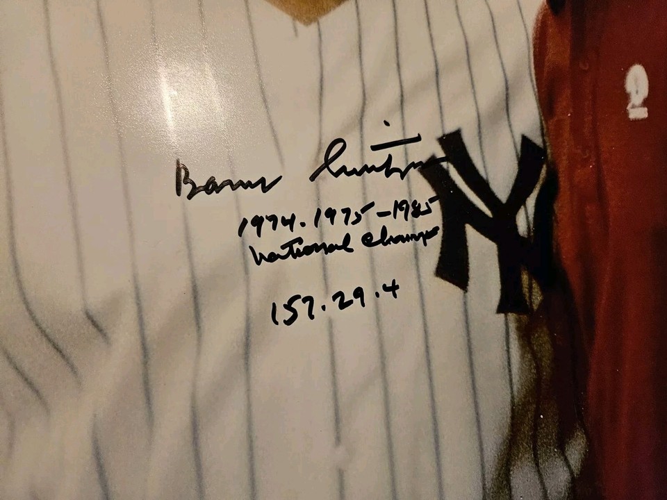 Mickey Mantle & Barry Switzer 16x20 Autographed Photo W/JSA COA | eBay