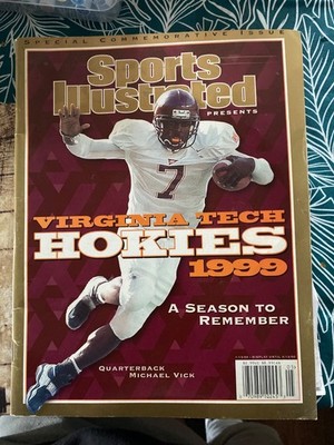sports illustrated Michael Vick Virginia tech 2000 | eBay