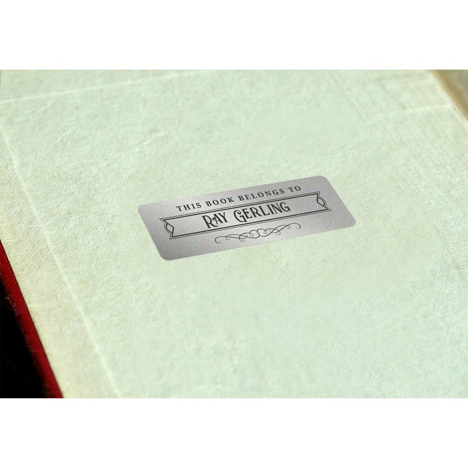 Avery Printable Return Address Labels, 0.75" x 2.25", Silver Foil, 300 ...