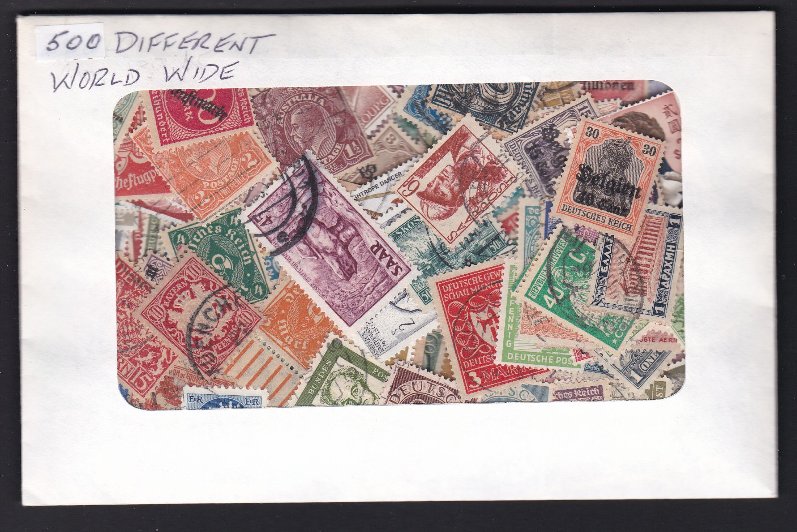 500 Different Old World Wide Stamps - Better Stamps Included | eBay