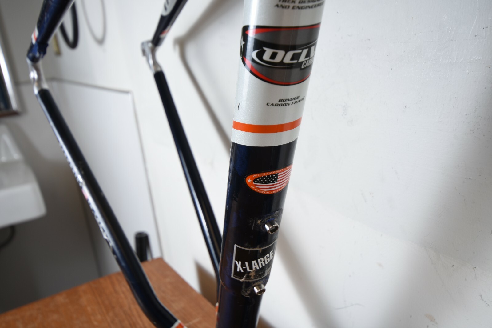 Trek OCLV Carbon STP 200 Softtail Rear Shock SID Mountain Bike Frame 21 ...