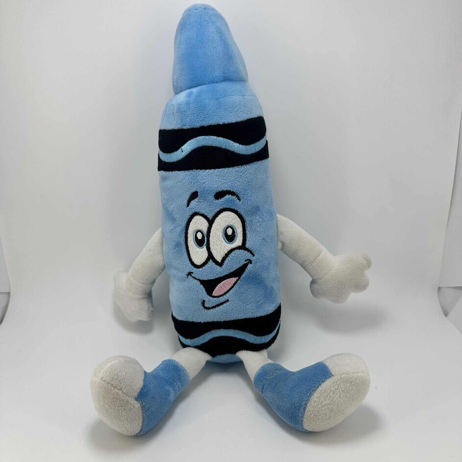 Crayola Experience Cornflower Light Blue Crayon Plush Stuffed Animal ...