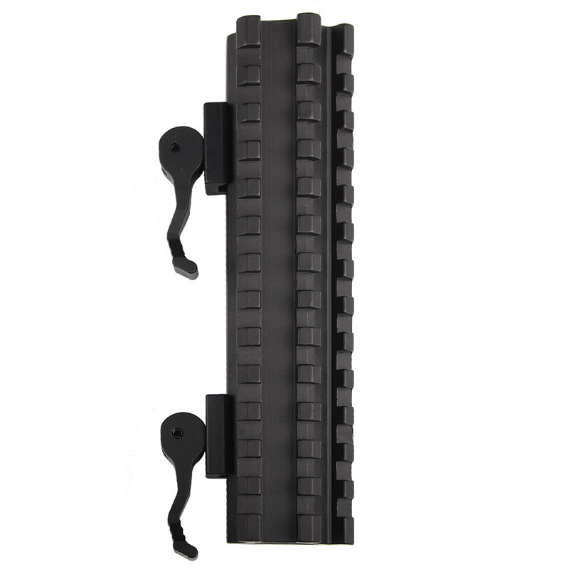 Quick Detach 45degree Angle Riser & Offset Scope Mount for 20mm ...