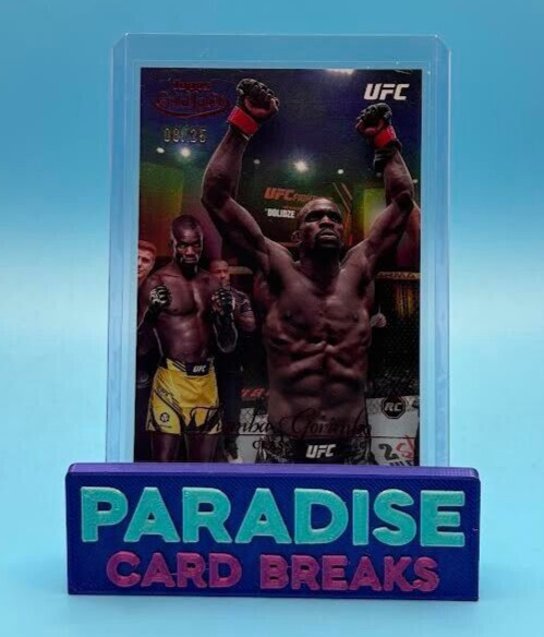 Themba Gorimbo 2024 Topps Gold Label UFC #7 Class 3 - Red /25 Price ...