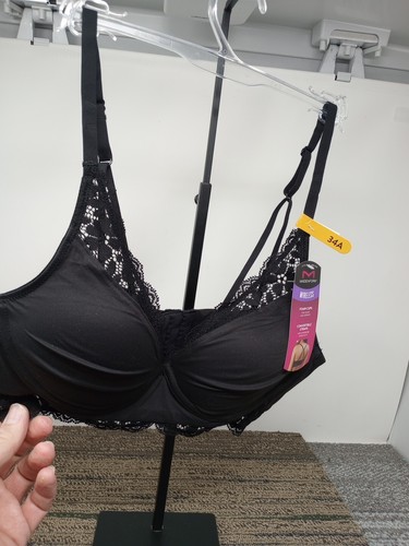Maidenform 34A Pure Comfort Convertible Wireless Bra Lace Bralette ...