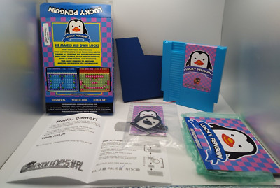 Lucky Penguin Nintendo Age NES Emunes Limited Edition Ver. #4/15 CIB w ...