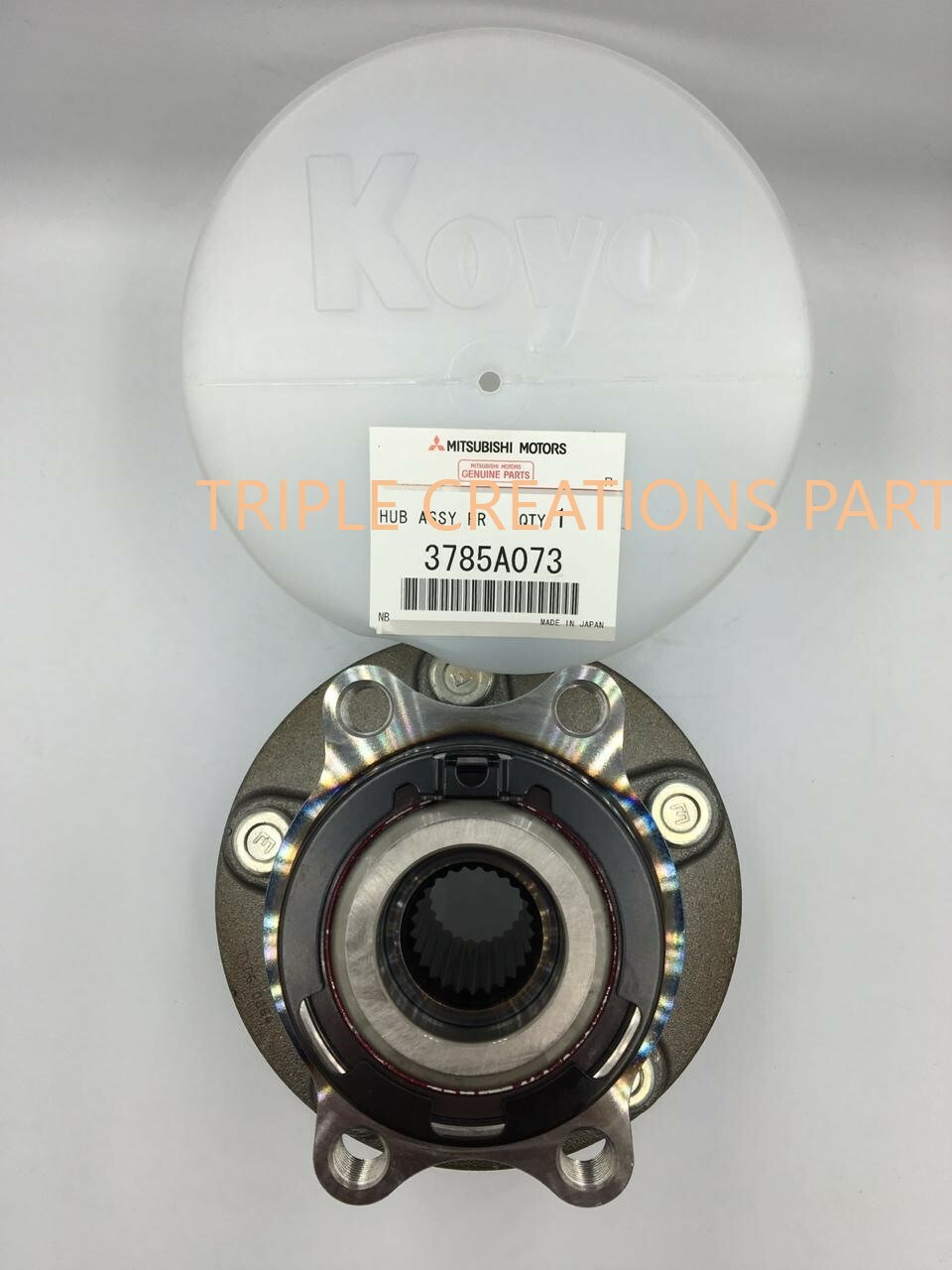 Genuine Mitsubishi 3785A073 Hub Assy Rear Wheel OEM | eBay