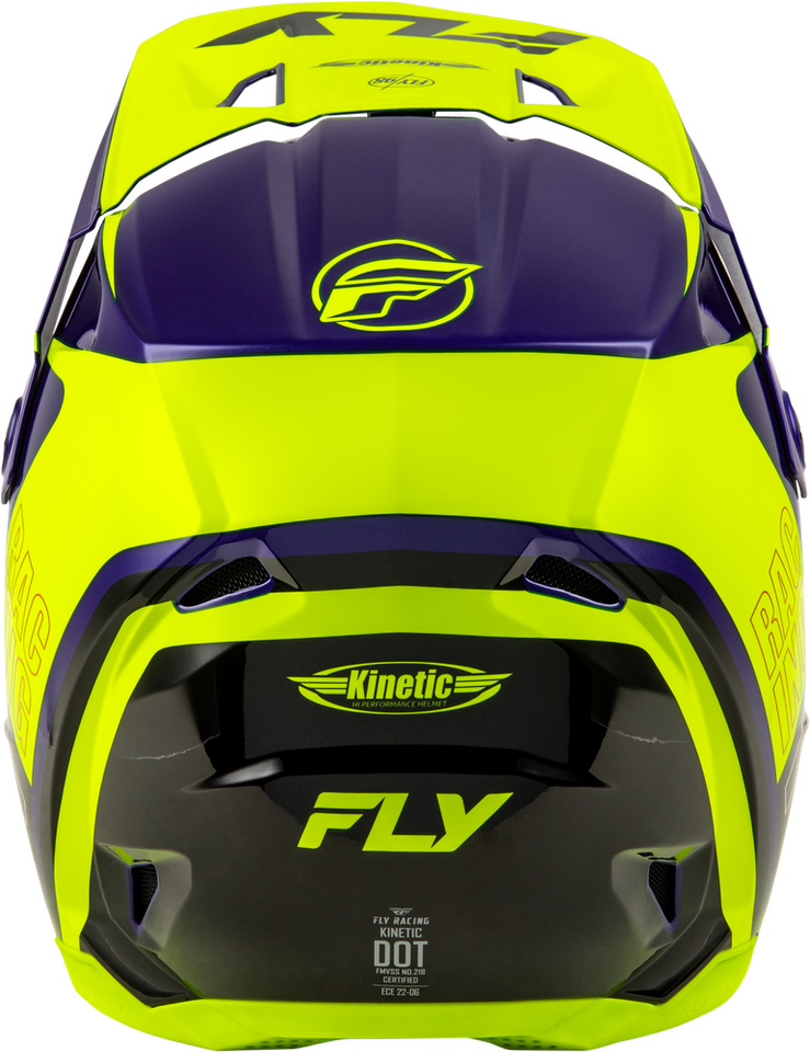 Fly Racing Kinetic Rally Helmet Motocross Adult & Youth Sizes MX ATV ...