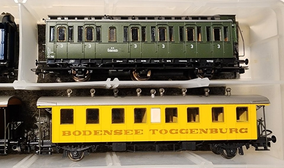 Roco HO Passenger Car Set 6 Cars BODENSEE TOGGENBURG | eBay