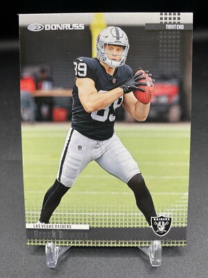 Brock Bowers 2024 Panini Donruss Retro Design Rookie Card #28 Raiders ...