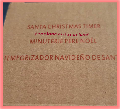 Christmas Santa Kitchen Timer ~ Santa Claus ~ NEW in Box ~Great for a ...