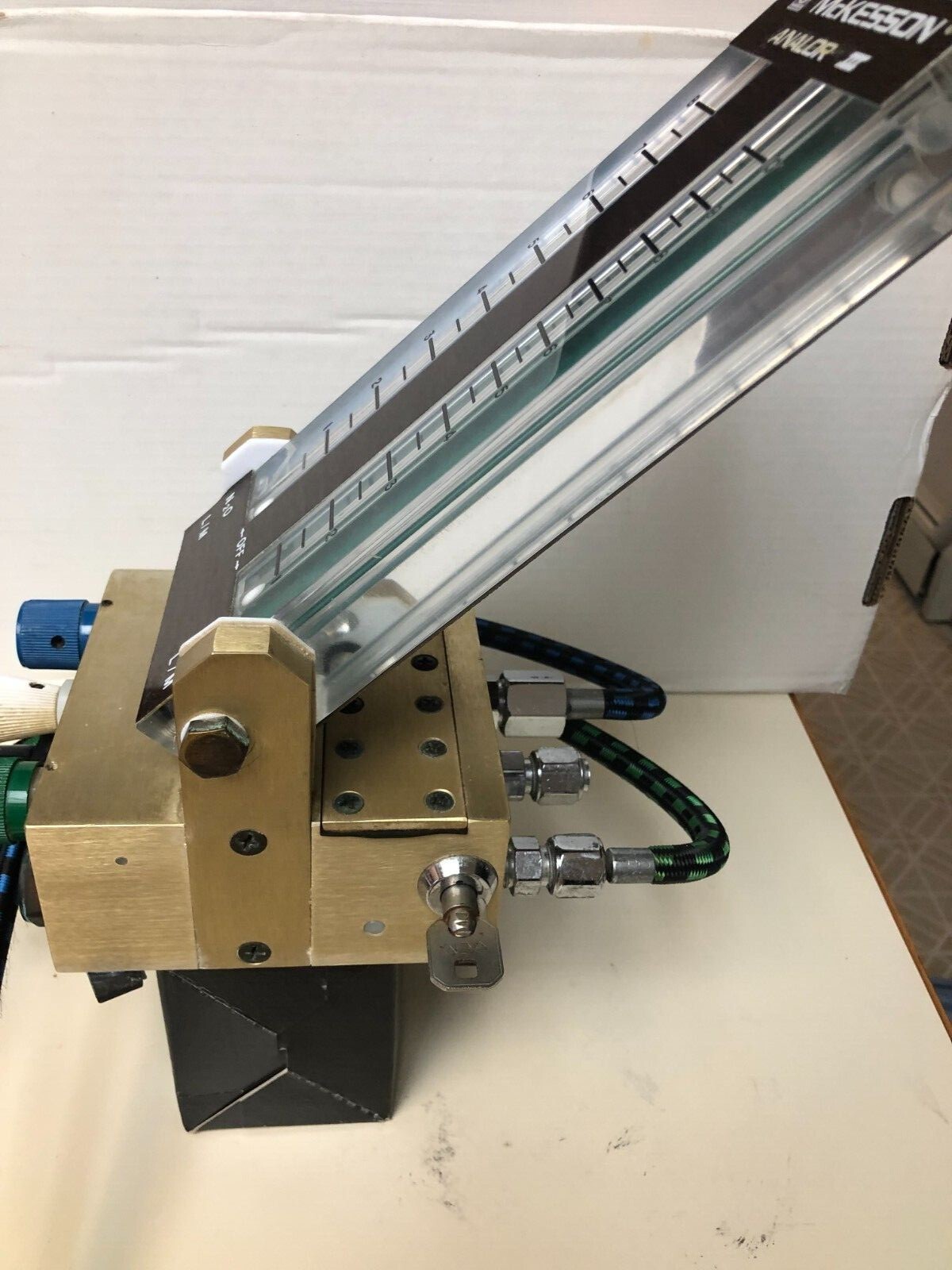 Mckesson Analor III Dental Medical Nitious Oxide / Oxygen Flow Meter ...