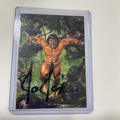 1994 FPG JOE JUSKO’S EDGAR RICE BURROUGHS COLLECTION CARD 3 SIGNED JOE ...