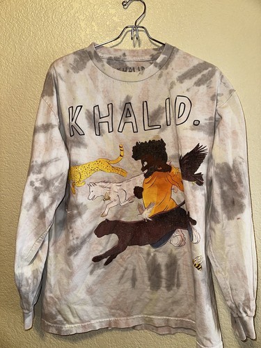 Khalid Free Spirit Tour 2019 Men’s T-shirt Long Sleeve Large | eBay